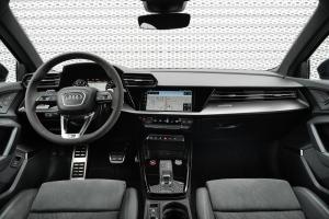 Black Audi RS3 2024 in Marupe, with an engine capacity of 2.50 L and mileage of 102 thousand km for 46900 €, photo 7 on AUTOMOTO.COM.LV