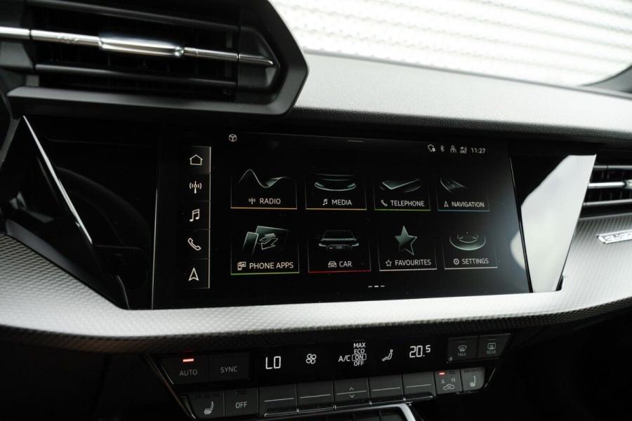 Black Audi RS3 2024 in Marupe, with an engine capacity of 2.50 L and mileage of 102 thousand km for 46900 €, photo 22 on AUTOMOTO.COM.LV