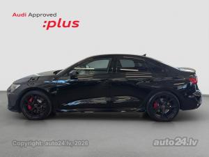 Black Audi RS3 2025 in Tallinn, with an engine capacity of 2.50 L and mileage of 5 thousand km for 67000 €, photo 3 on AUTOMOTO.COM.LV
