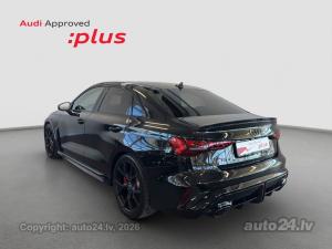 Black Audi RS3 2025 in Tallinn, with an engine capacity of 2.50 L and mileage of 5 thousand km for 67000 €, photo 4 on AUTOMOTO.COM.LV