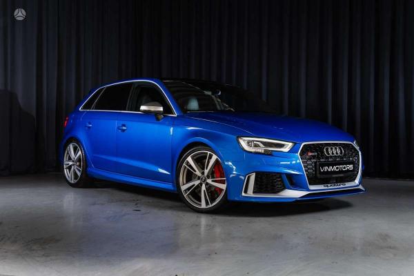 Audi RS3 2017 Viļņa vietnē Zils Audi RS3 2017 Viļņa, ar dzinēja tilpumu 2.48 L un nobraukumu 135 tūkst. km par 36500 €, foto 4 vietnē AUTOMOTO.COM.LV