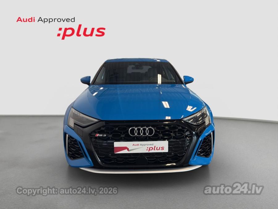 Zils Audi RS3 2022 Tallina, ar dzinēja tilpumu 2.50 L un nobraukumu 26 tūkst. km par 53900 €, foto 3 vietnē AUTOMOTO.COM.LV