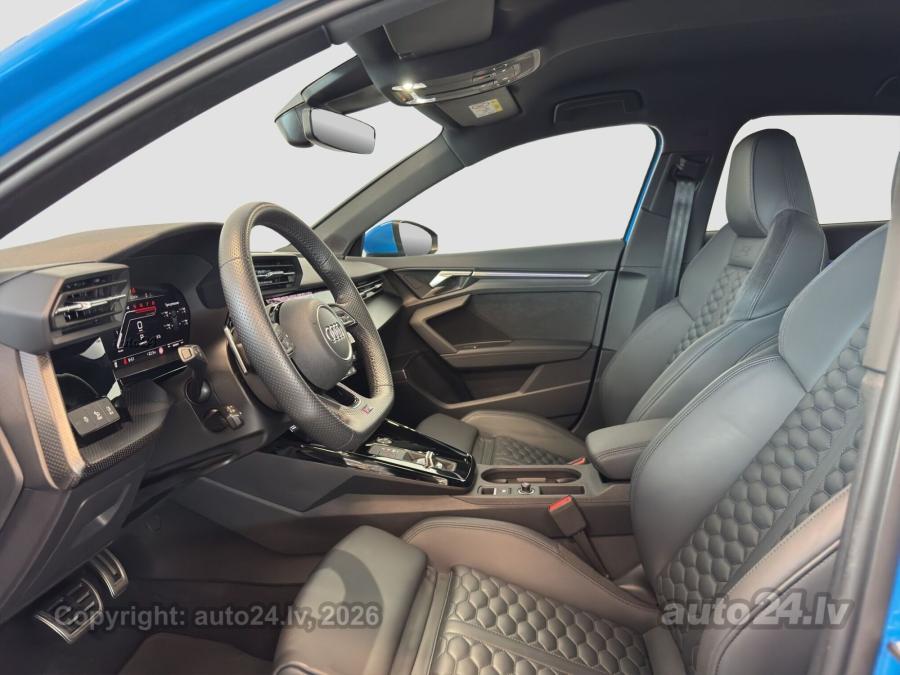 Zils Audi RS3 2022 Tallina, ar dzinēja tilpumu 2.50 L un nobraukumu 26 tūkst. km par 53900 €, foto 7 vietnē AUTOMOTO.COM.LV