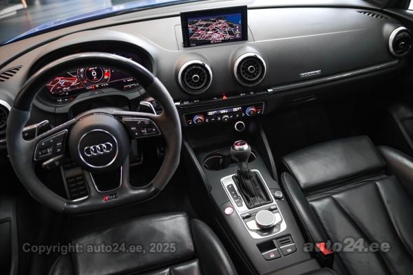 Blue Audi RS3 2018 in Tallinn, with an engine capacity of 2.50 L and mileage of 158 thousand km for 37900 €, photo 11 on AUTOMOTO.COM.LV