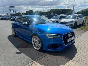 Blue Audi RS3 2018 in Peetri, with an engine capacity of 2.50 L and mileage of 169 thousand km for 30300 €, photo 3 on AUTOMOTO.COM.LV