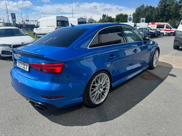 Blue Audi RS3 2018 in Peetri, with an engine capacity of 2.50 L and mileage of 169 thousand km for 30300 €, photo 4 on AUTOMOTO.COM.LV