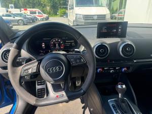 Blue Audi RS3 2018 in Peetri, with an engine capacity of 2.50 L and mileage of 169 thousand km for 30300 €, photo 8 on AUTOMOTO.COM.LV