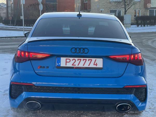 Zils Audi RS3 2024 Ukmergė, ar dzinēja tilpumu 2.50 L un nobraukumu 40 tūkst. km par 39950 €, foto 7 vietnē AUTOMOTO.COM.LV