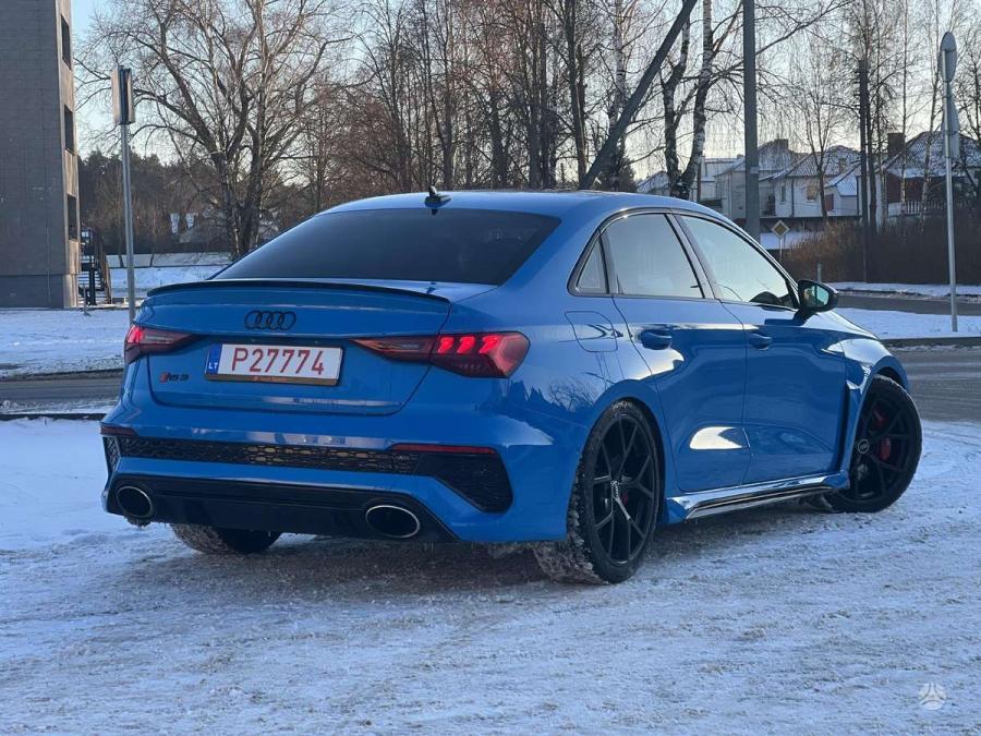 Zils Audi RS3 2024 Ukmergė, ar dzinēja tilpumu 2.50 L un nobraukumu 40 tūkst. km par 39950 €, foto 10 vietnē AUTOMOTO.COM.LV