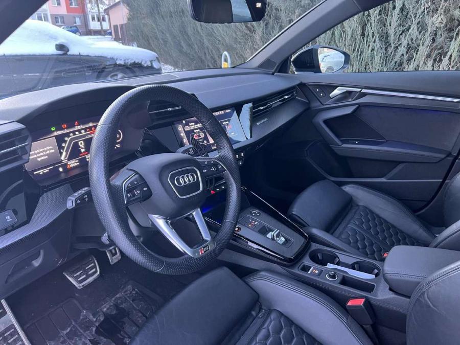 Zils Audi RS3 2024 Ukmergė, ar dzinēja tilpumu 2.50 L un nobraukumu 40 tūkst. km par 39950 €, foto 13 vietnē AUTOMOTO.COM.LV