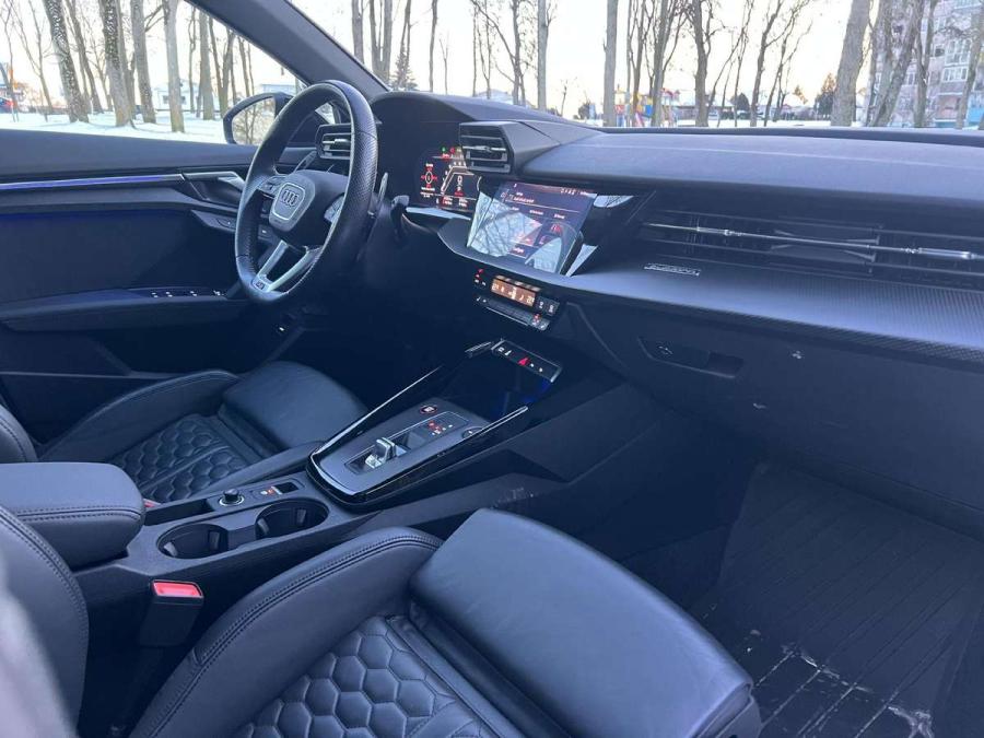 Zils Audi RS3 2024 Ukmergė, ar dzinēja tilpumu 2.50 L un nobraukumu 40 tūkst. km par 39950 €, foto 14 vietnē AUTOMOTO.COM.LV