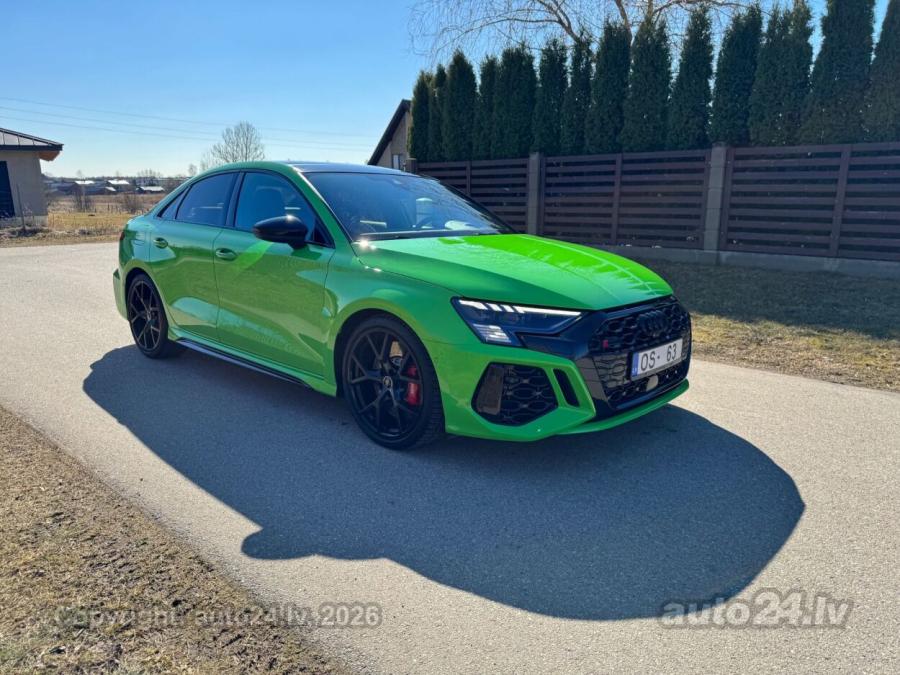 Zaļš Audi RS3 2024 Rīga, ar dzinēja tilpumu 2.50 L un nobraukumu 50 tūkst. km par 56700 €, foto 7 vietnē AUTOMOTO.COM.LV