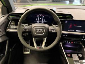 Green Audi RS3 2024 in Riga, with an engine capacity of 2.48 L and mileage of 59 thousand km for 51300 €, photo 22 on AUTOMOTO.COM.LV