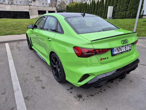 Zaļš Audi RS3 2025 Kauņa, ar dzinēja tilpumu 2.48 L un nobraukumu 12 tūkst. km par 62500 €, foto 6 vietnē AUTOMOTO.COM.LV