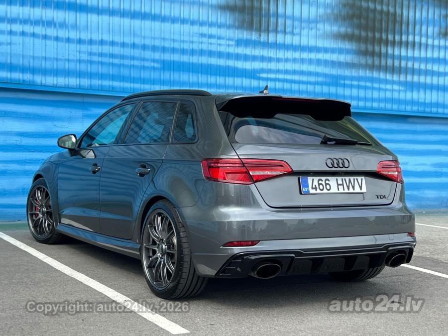Grey Audi RS3 2018 in Tallinn, with an engine capacity of 2.50 L and mileage of 144 thousand km for 31900 €, photo 3 on AUTOMOTO.COM.LV