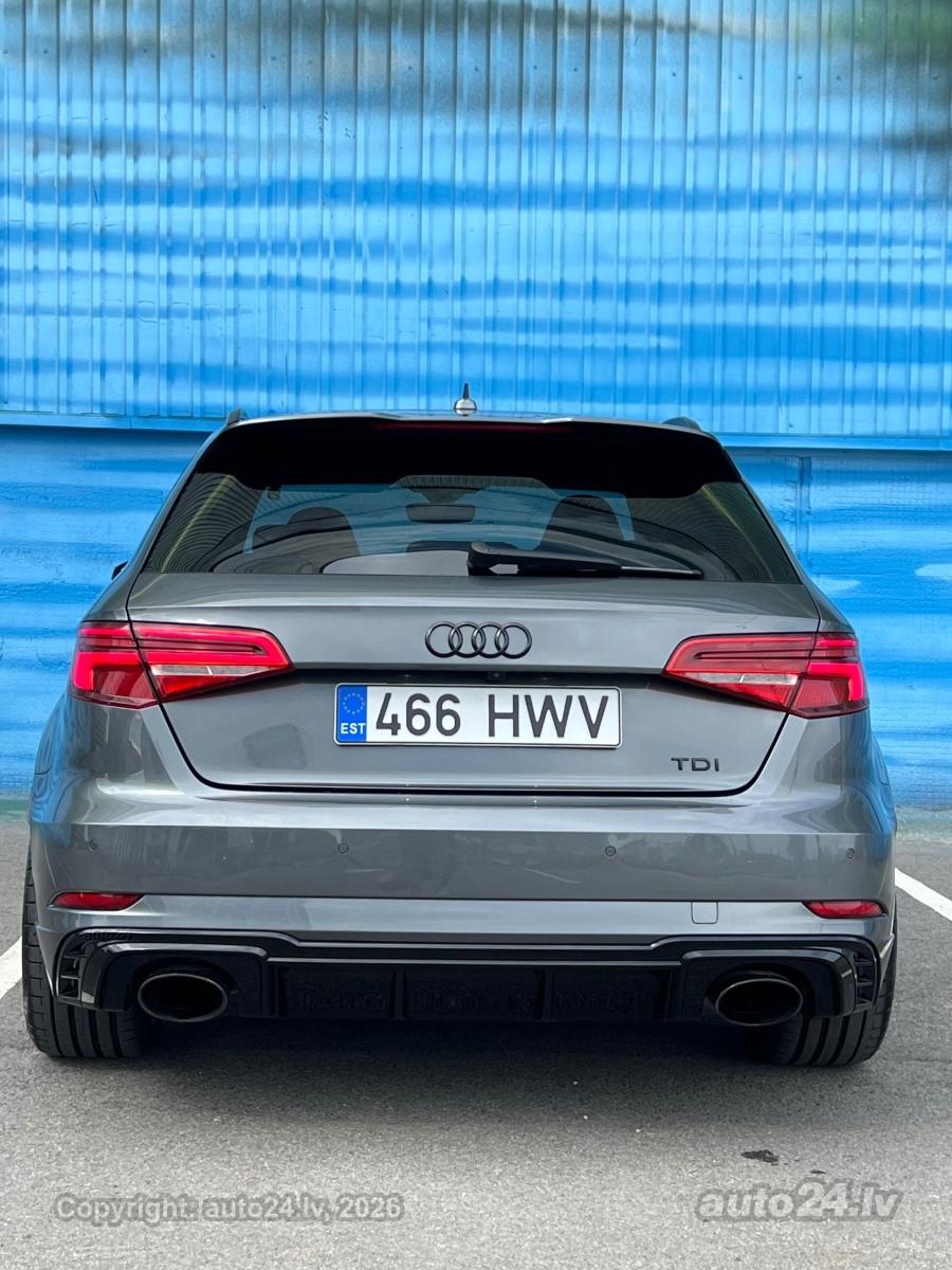 Grey Audi RS3 2018 in Tallinn, with an engine capacity of 2.50 L and mileage of 144 thousand km for 31900 €, photo 4 on AUTOMOTO.COM.LV