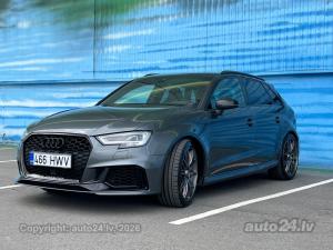 Grey Audi RS3 2018 in Tallinn, with an engine capacity of 2.50 L and mileage of 144 thousand km for 31900 €, photo 6 on AUTOMOTO.COM.LV
