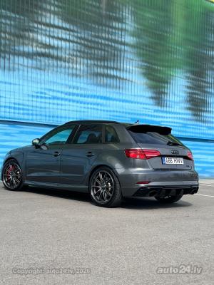 Grey Audi RS3 2018 in Tallinn, with an engine capacity of 2.50 L and mileage of 144 thousand km for 31900 €, photo 7 on AUTOMOTO.COM.LV