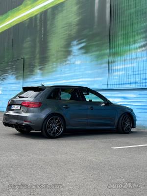 Grey Audi RS3 2018 in Tallinn, with an engine capacity of 2.50 L and mileage of 144 thousand km for 31900 €, photo 10 on AUTOMOTO.COM.LV