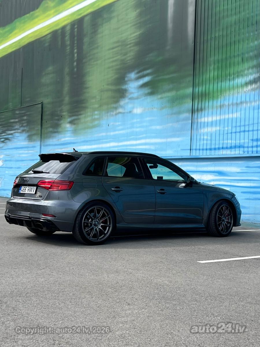 Grey Audi RS3 2018 in Tallinn, with an engine capacity of 2.50 L and mileage of 144 thousand km for 31900 €, photo 10 on AUTOMOTO.COM.LV