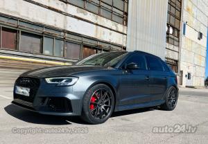 Grey Audi RS3 2018 in Tallinn, with an engine capacity of 2.50 L and mileage of 144 thousand km for 31900 €, photo 11 on AUTOMOTO.COM.LV