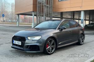 Grey Audi RS3 2018 in Tallinn, with an engine capacity of 2.50 L and mileage of 144 thousand km for 31900 €, photo 12 on AUTOMOTO.COM.LV