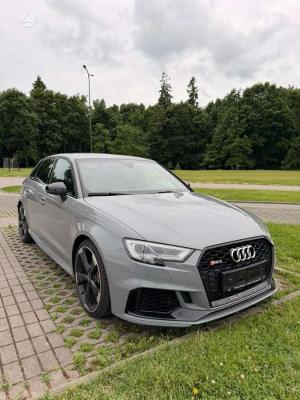 Pelēks Audi RS3 2020 Kauņa, ar dzinēja tilpumu 2.48 L un nobraukumu 85 tūkst. km par 33500 €, foto 3 vietnē AUTOMOTO.COM.LV