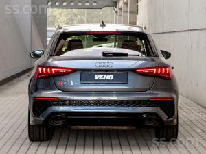 Grey Audi RS3 2024 in Riga, with an engine capacity of 2.50 L and mileage of 34 thousand km for 46900 €, photo 8 on AUTOMOTO.COM.LV