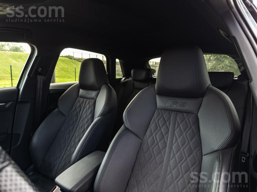 Grey Audi RS3 2024 in Riga, with an engine capacity of 2.50 L and mileage of 34 thousand km for 46900 €, photo 15 on AUTOMOTO.COM.LV