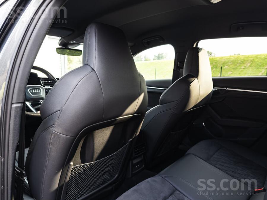 Grey Audi RS3 2024 in Riga, with an engine capacity of 2.50 L and mileage of 34 thousand km for 46900 €, photo 19 on AUTOMOTO.COM.LV