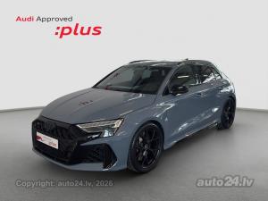Pelēks Audi RS3 2025 Tallina, ar dzinēja tilpumu 2.50 L un nobraukumu 8 tūkst. km par 64900 €, foto 1 vietnē AUTOMOTO.COM.LV