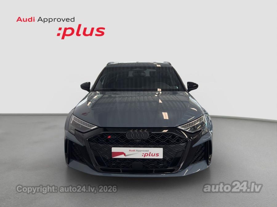Pelēks Audi RS3 2025 Tallina, ar dzinēja tilpumu 2.50 L un nobraukumu 8 tūkst. km par 64900 €, foto 3 vietnē AUTOMOTO.COM.LV