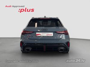 Pelēks Audi RS3 2025 Tallina, ar dzinēja tilpumu 2.50 L un nobraukumu 8 tūkst. km par 64900 €, foto 6 vietnē AUTOMOTO.COM.LV