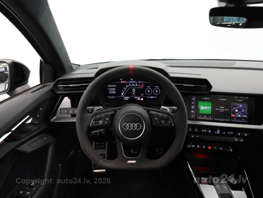 Pelēks Audi RS3 2024 Tallina, ar dzinēja tilpumu 2.48 L un nobraukumu 33 tūkst. km par 59900 €, foto 14 vietnē AUTOMOTO.COM.LV