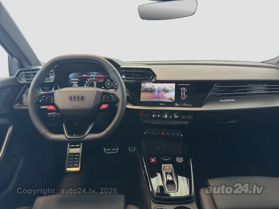 Grey Audi RS3 2025 in Tallinn, with an engine capacity of 2.50 L and mileage of 3 thousand km for 68900 €, photo 10 on AUTOMOTO.COM.LV