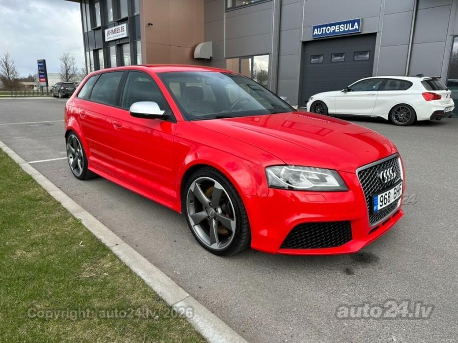 Audi RS3 2012 in Tallinn, with an engine capacity of 2.50 L and mileage of 99 thousand km for 26500 €, photo 1 on AUTOMOTO.COM.LV