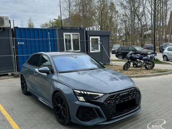 Audi RS3 2022 in Vilnius, with an engine capacity of 2.48 L and mileage of 79 thousand km for 39000 €, photo 1 on AUTOMOTO.COM.LV