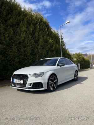 White Audi RS3 2020 in Tallinn, with an engine capacity of 2.50 L and mileage of 23 thousand km for 53900 €, photo  on AUTOMOTO.COM.LV