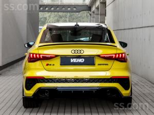 Yellow Audi RS3 2022 in Riga, with an engine capacity of 2.50 L and mileage of 61 thousand km for 41900 €, photo 7 on AUTOMOTO.COM.LV
