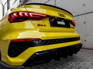Yellow Audi RS3 2022 in Riga, with an engine capacity of 2.50 L and mileage of 61 thousand km for 41900 €, photo 11 on AUTOMOTO.COM.LV