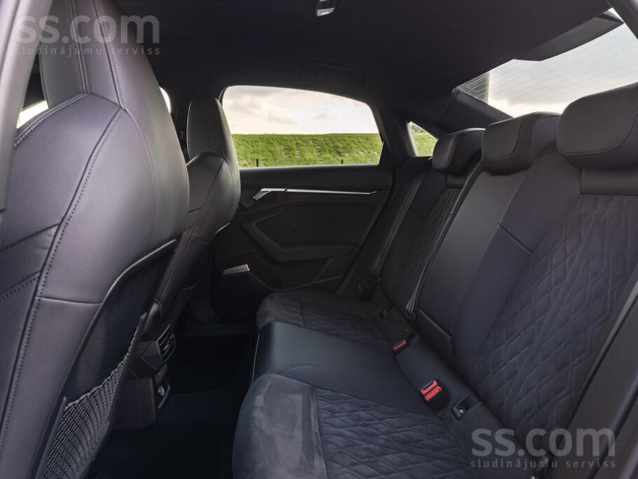 Yellow Audi RS3 2022 in Riga, with an engine capacity of 2.50 L and mileage of 61 thousand km for 41900 €, photo 17 on AUTOMOTO.COM.LV