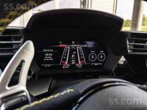 Yellow Audi RS3 2022 in Riga, with an engine capacity of 2.50 L and mileage of 61 thousand km for 41900 €, photo 25 on AUTOMOTO.COM.LV
