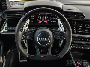 Yellow Audi RS3 2022 in Riga, with an engine capacity of 2.50 L and mileage of 61 thousand km for 41900 €, photo 33 on AUTOMOTO.COM.LV