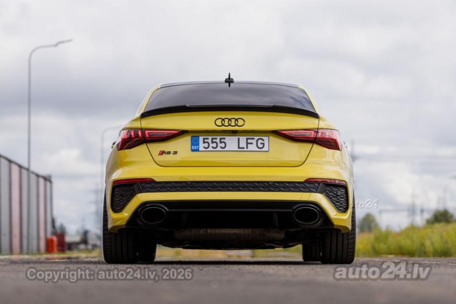 Dzeltens Audi RS3 2023 Tallina, ar dzinēja tilpumu 2.50 L un nobraukumu 80 tūkst. km par 55555 €, foto 6 vietnē AUTOMOTO.COM.LV