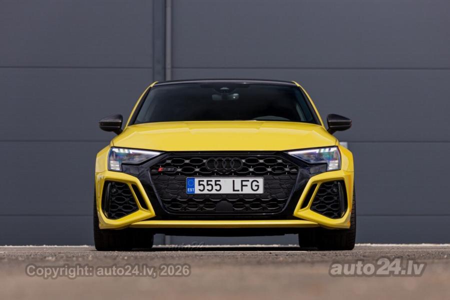 Желтый Ауди РС3 2023 в Таллин, объемом двигателя 2.50 л и пробегом 80 тыс. км за 55555 €, фото 1 на AUTOMOTO.COM.LV