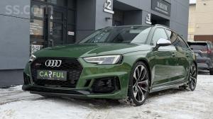 Zaļš Audi RS4 2018 Rīga, ar dzinēja tilpumu 2.90 L un nobraukumu 133 tūkst. km par 44900 €, foto 2 vietnē AUTOMOTO.COM.LV