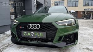 Zaļš Audi RS4 2018 Rīga, ar dzinēja tilpumu 2.90 L un nobraukumu 133 tūkst. km par 44900 €, foto 3 vietnē AUTOMOTO.COM.LV