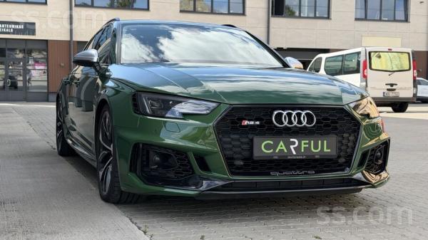 Zaļš Audi RS4 2018 Rīga, ar dzinēja tilpumu 2.90 L un nobraukumu 133 tūkst. km par 43000 €, foto 5 vietnē AUTOMOTO.COM.LV