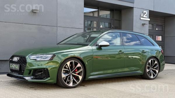 Zaļš Audi RS4 2018 Rīga, ar dzinēja tilpumu 2.90 L un nobraukumu 133 tūkst. km par 43000 €, foto 6 vietnē AUTOMOTO.COM.LV