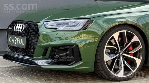 Zaļš Audi RS4 2018 Rīga, ar dzinēja tilpumu 2.90 L un nobraukumu 133 tūkst. km par 43000 €, foto 10 vietnē AUTOMOTO.COM.LV